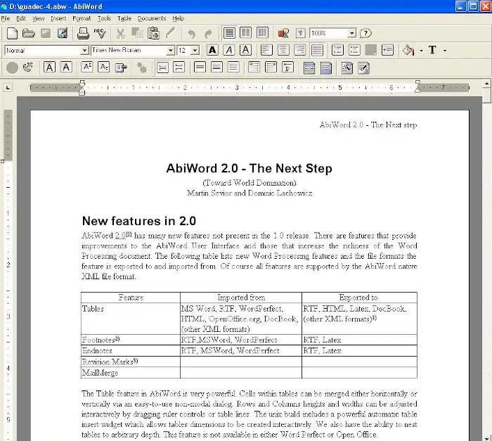 10 Best Free Microsoft Word Alternatives