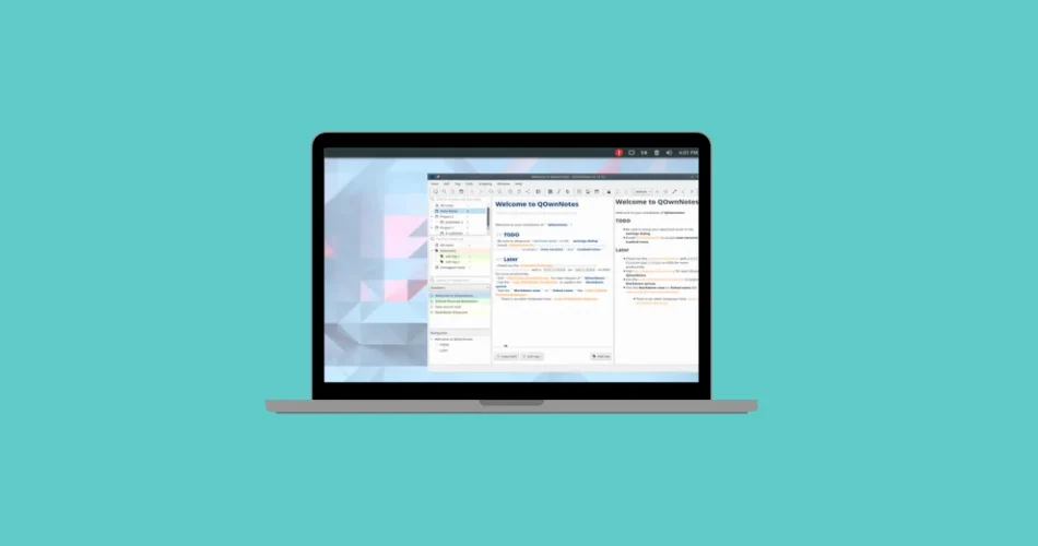 QOwnNotes – A Privacy-Focused To-Do & Note-Taking App with Nextcloud ...