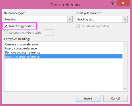 How to Use Cross-References in Microsoft Word Like a Pro
